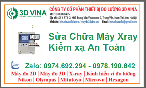 Xray3D Trung Tâm hiệu chuẩn, sửa chữa các thiết bị Xray công nghiệp | 5giay